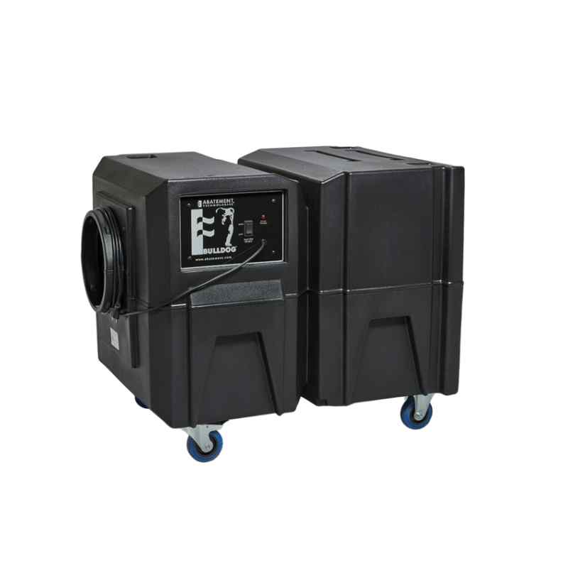 Abatement Technologies - BULLDOG® BD2KM - Negative Air Machine/Air Scr ...